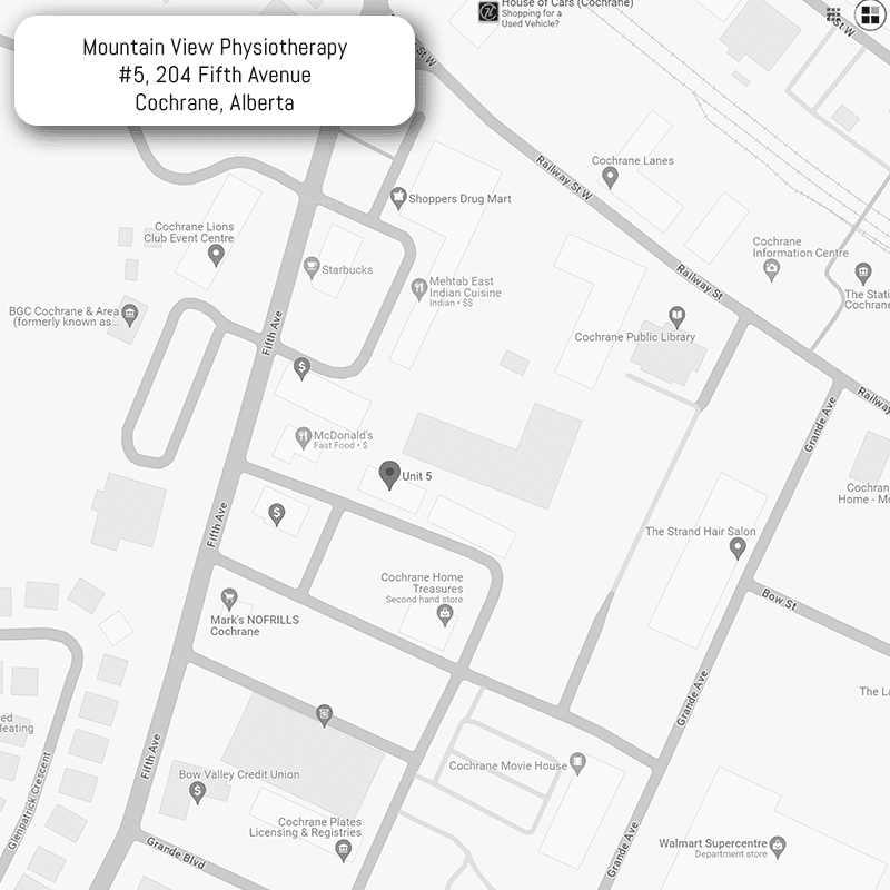 Let's Connect! | Get In Touch with Mountain View Physiotherapy